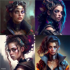 【画像生成AI】Midjourneyでプロンプトに使えるパンクが付く言葉！