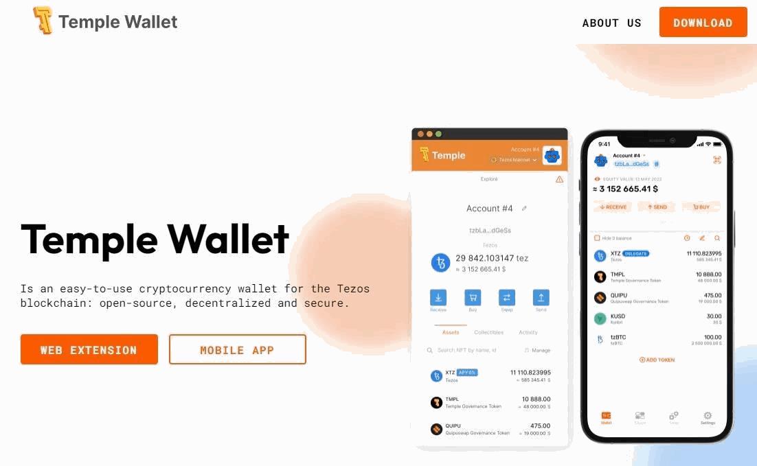 【超初心者向け】テゾス専用のTempleウォレットの登録方法!!（Tezos/XTZ）
