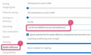 【初心者向け】VAEで画像のモヤモヤを除去しよう。 | BLOG CAKE
